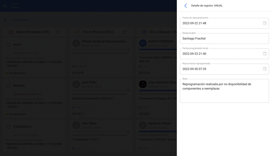 Improve decision-making by scheduling your tasks with Fracttal One