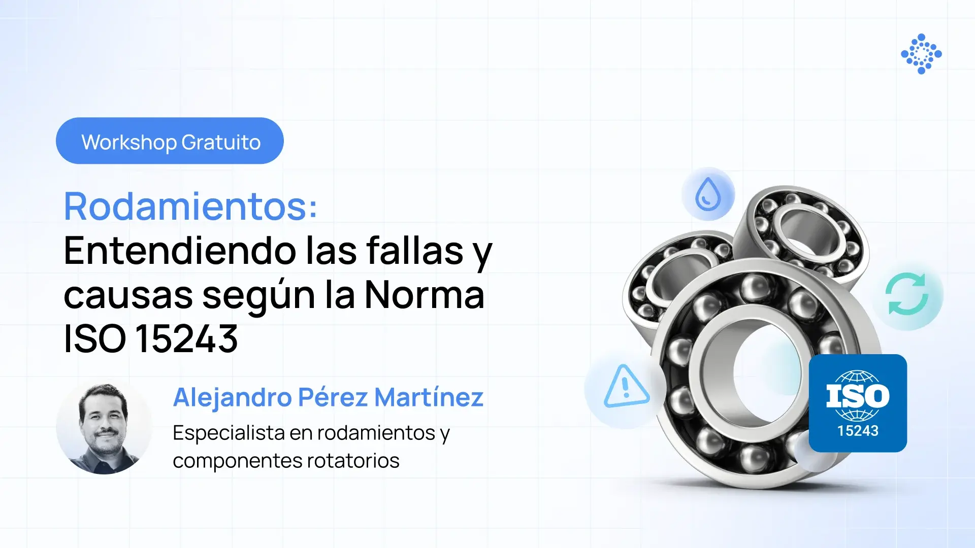 Rodamientos: Entendiendo las fallas y causas según la Norma ISO 15243
